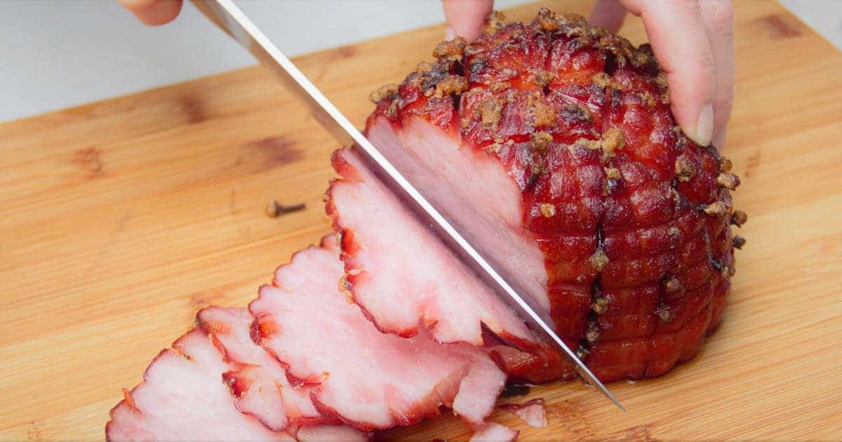 Sweet Bourbon Glazed Ham | Bush Cooking
