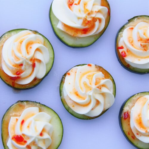 Easy Cucumber Bites | Bush Cooking