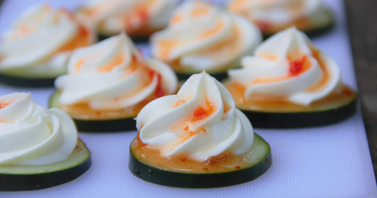 Easy Cucumber Bites | Bush Cooking