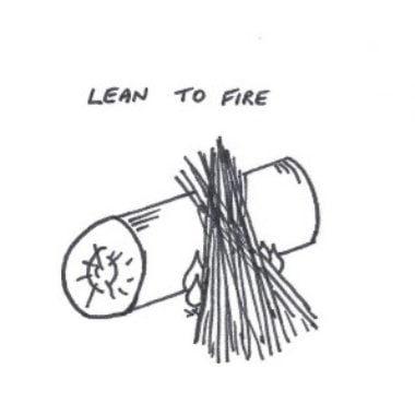 Lean To Fire | Bush Cooking