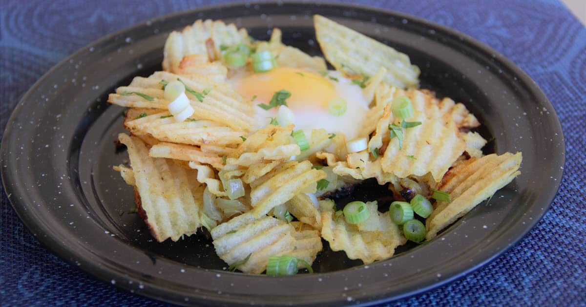 Potato Chip Hash | Bush Cooking