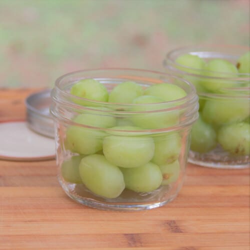 Quick Pickle Grapes | Bush Cooking