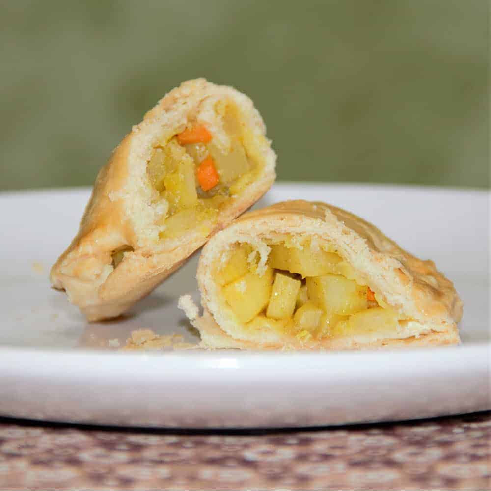 Vegetable Pasties - Bush Cooking