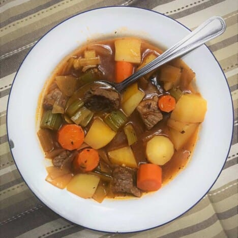 Corned Beef Stew | Bush Cooking