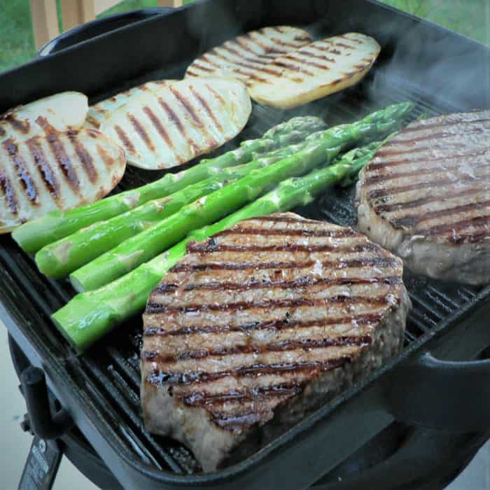 Steak and Vegetables | Bush Cooking