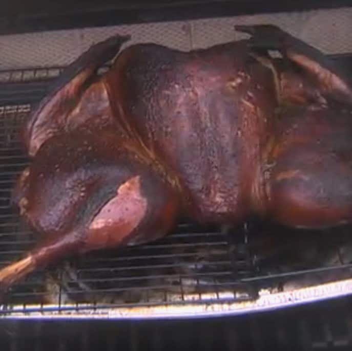 Spatchcock Turkey - Bush Cooking