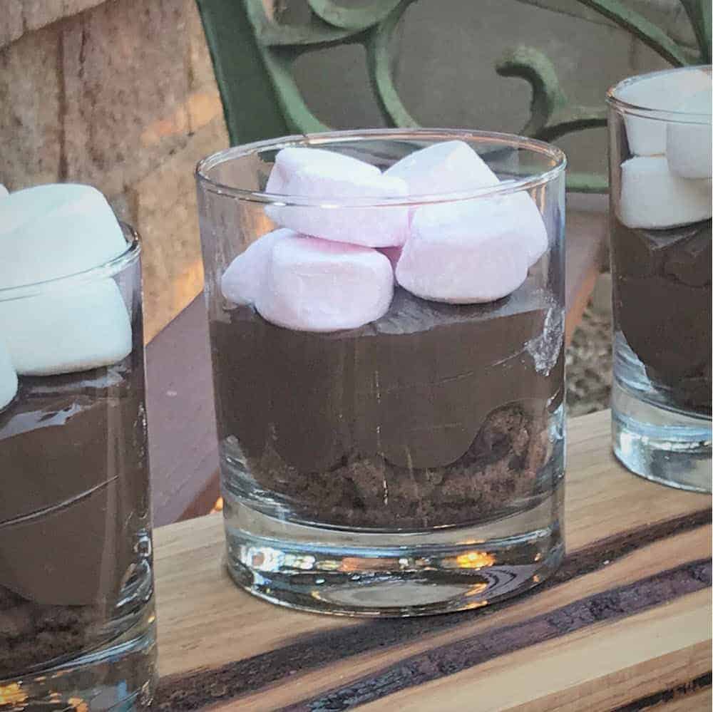 Chocolate Cheesecake S’mores | Bush Cooking