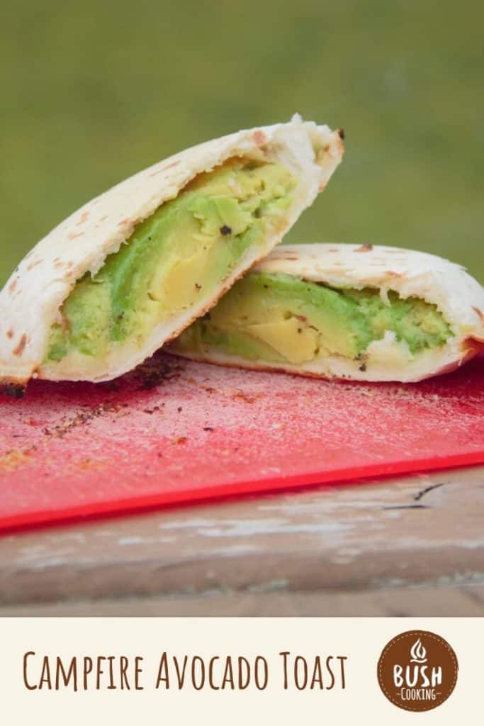 Campfire Avocado Toast | Bush Cooking