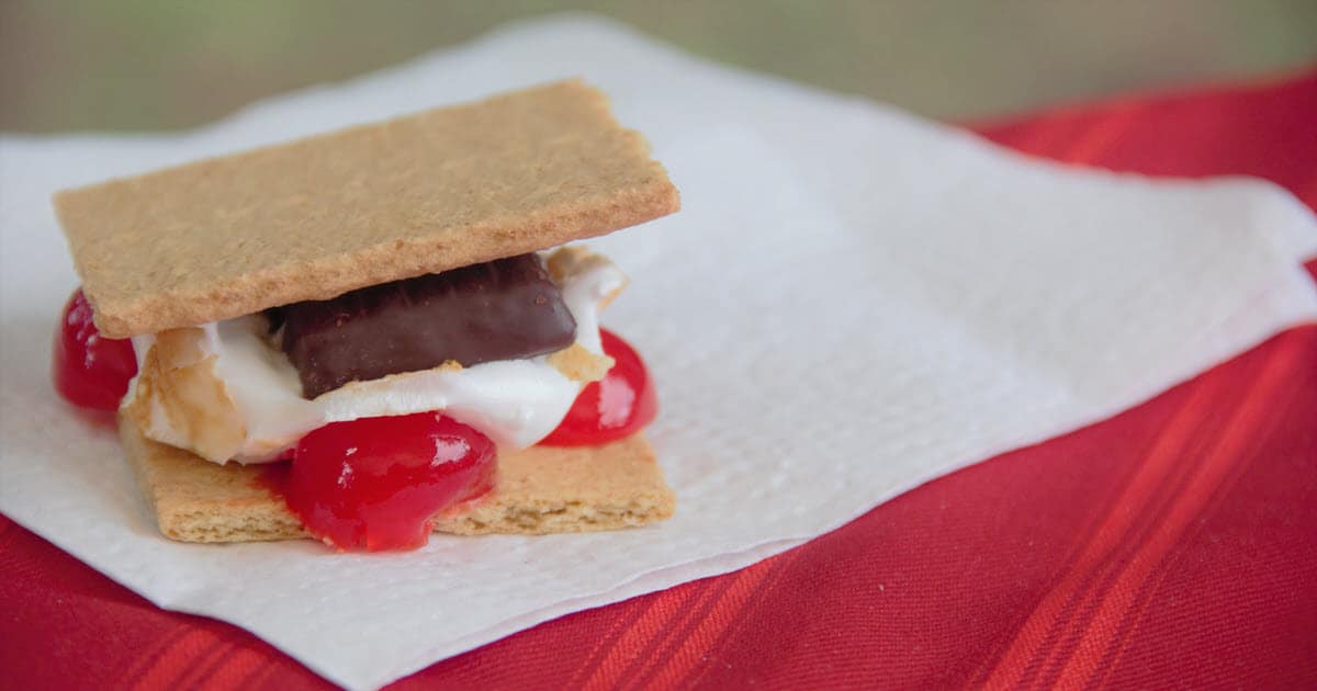 Cherry Smore | Bush Cooking