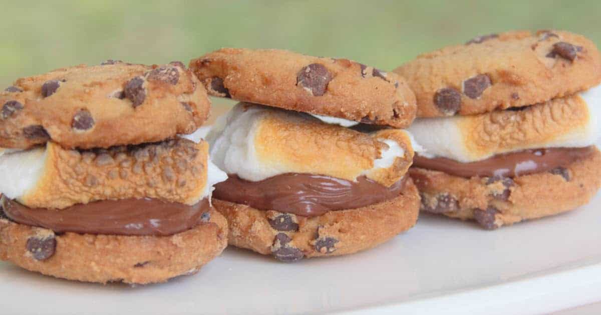 Chocolate Chip Smores | Bush Cooking