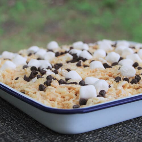 Easy Smores Slice | Bush Cooking