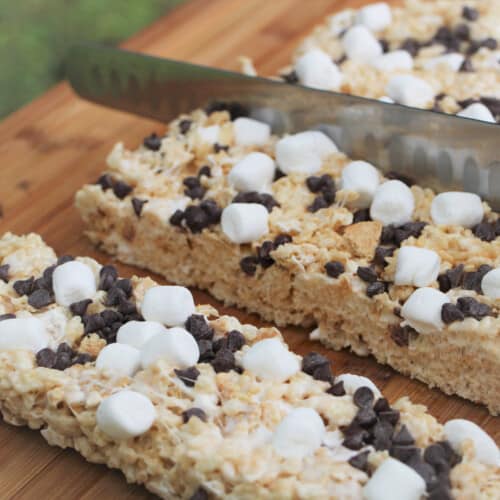 Easy Smores Slice | Bush Cooking