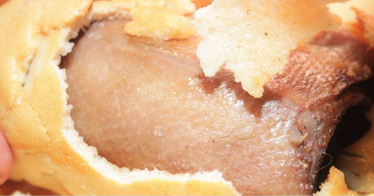 Salt-Crusted Rosemary Duck | Bush Cooking