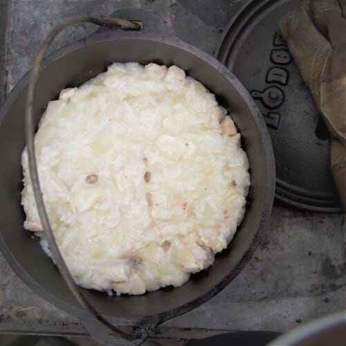 Campfire Mock Risotto | Bush Cooking
