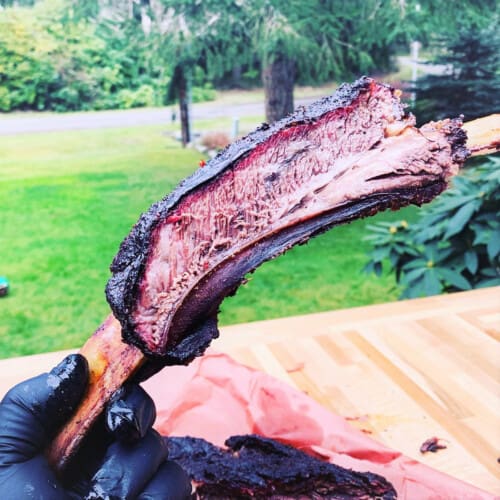 Smoked Rack of Beef | Bush Cooking