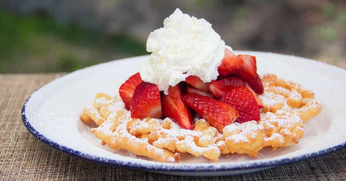 Skillet Funnel Cake | Bush Cooking