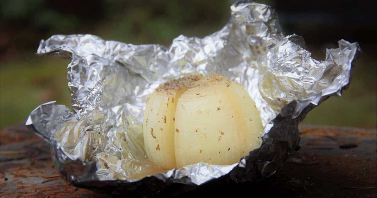 Campfire Foil Onions | Bush Cooking