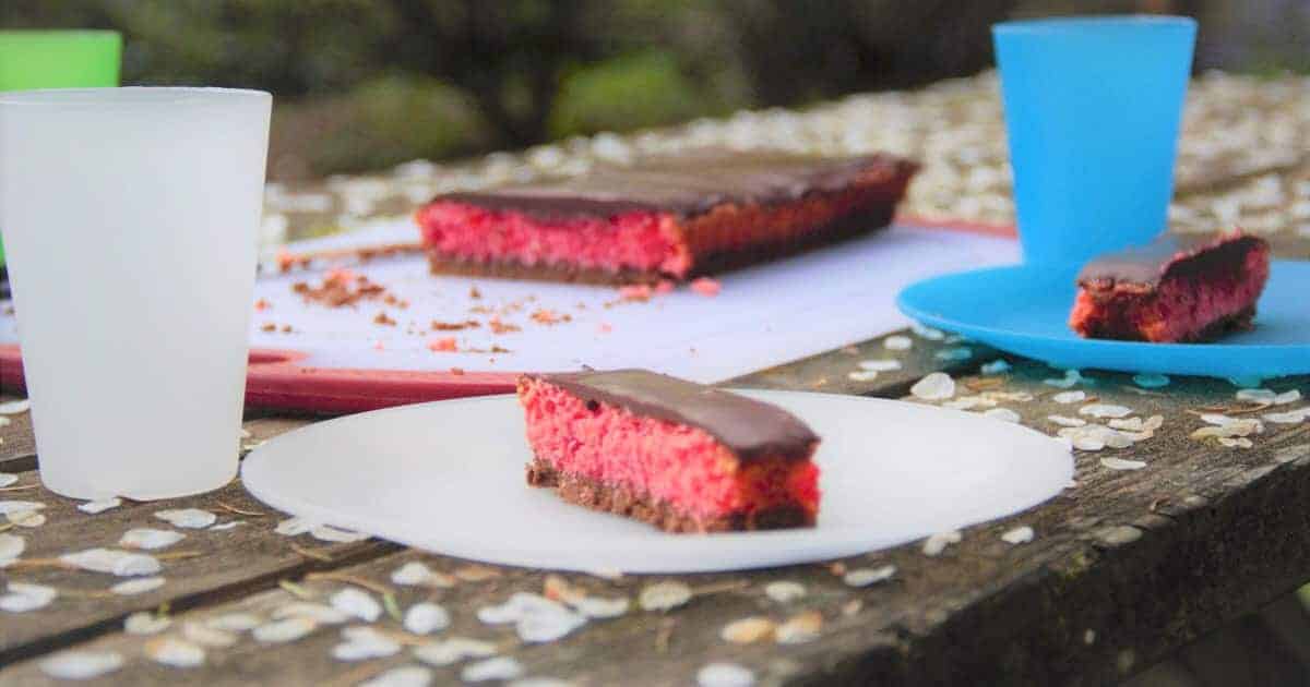 Picnic Cherry Slice | Bush Cooking