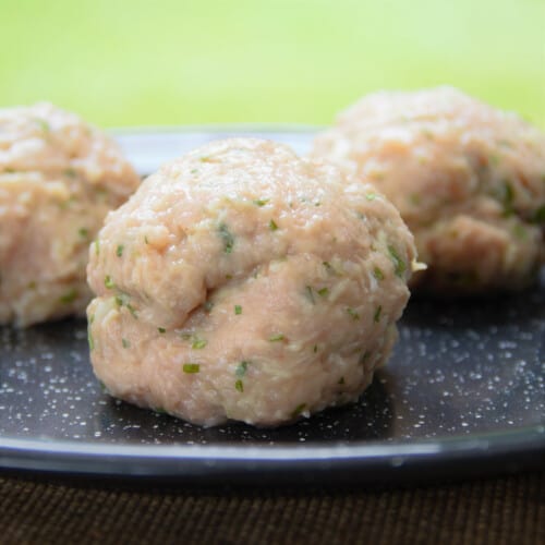 Asian-inspired Turkey Rissoles | Bush Cooking