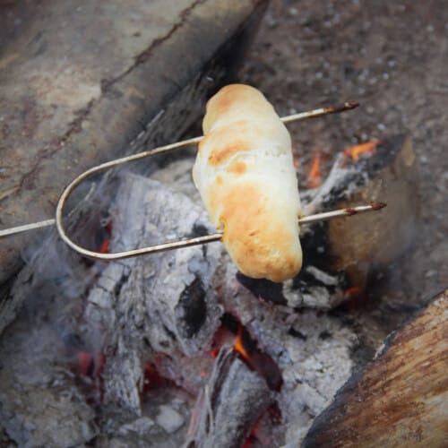 Campfire Hot Dog | Bush Cooking