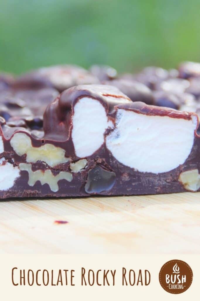 Chocolate Rocky Road - Bush Cooking