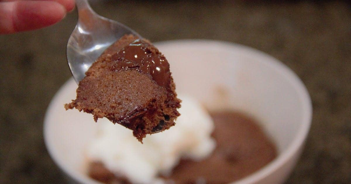 Chocolate Protein Microwave Pudding | Bush Cooking