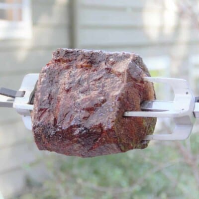 Rotisserie Ribeye Roast | Bush Cooking
