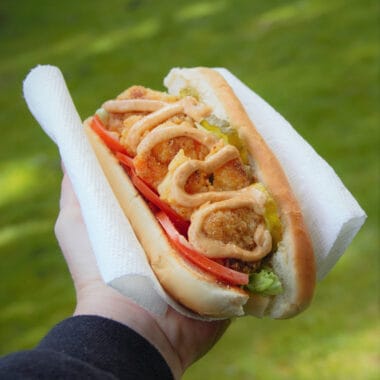 Cajun Shrimp Po'Boy - Bush Cooking