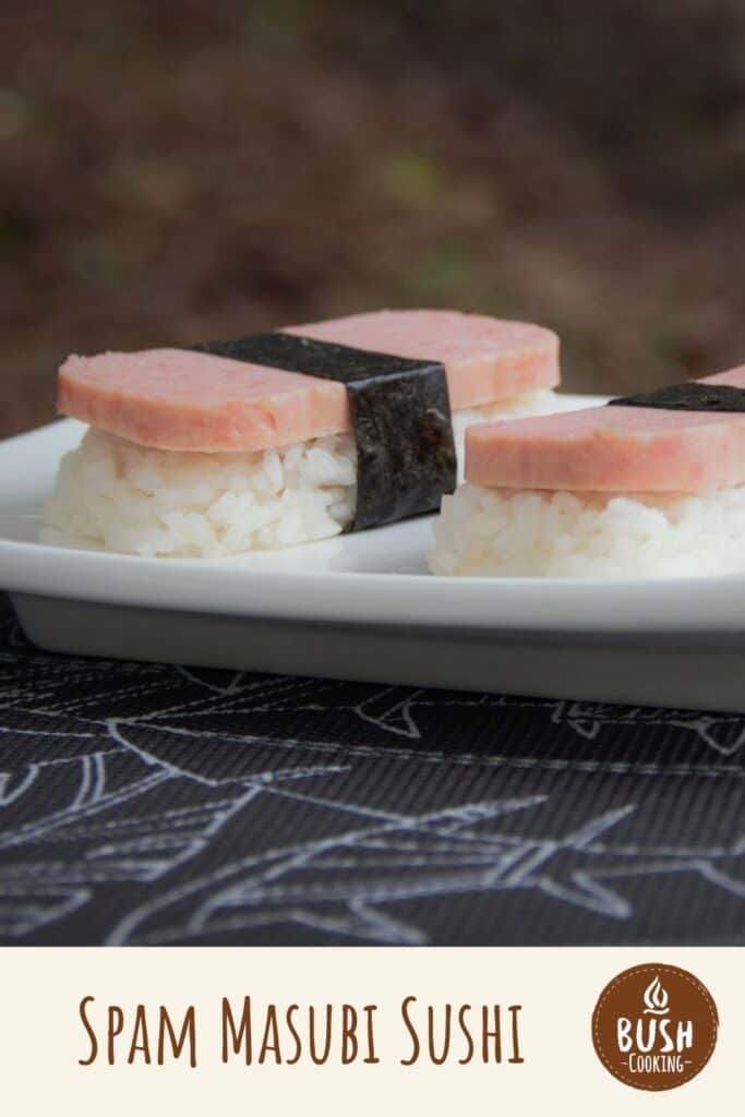 Spam Musubi Sushi - Bush Cooking