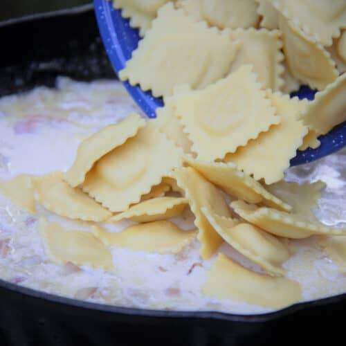 Bacon and Turkey Ravioli | Bush Cooking