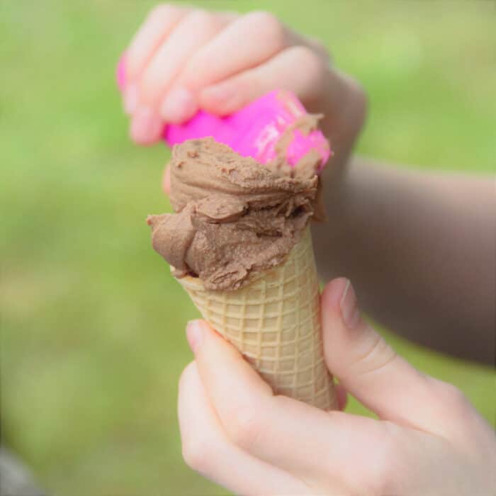 Homemade Chocolate Ice Cream | Bush Cooking