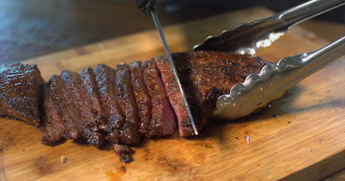 Flat Iron Steak Salad | Bush Cooking