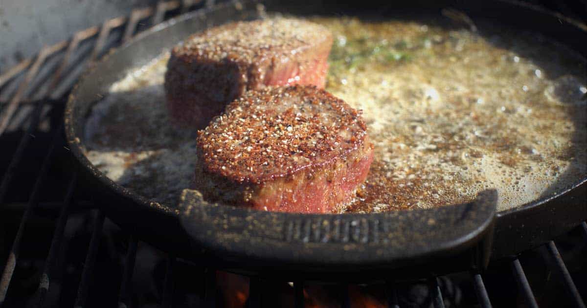 Twice Cooked Filet Mignon | Bush Cooking