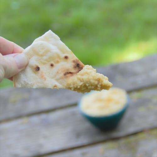 Easy Picnic Hummus | Bush Cooking