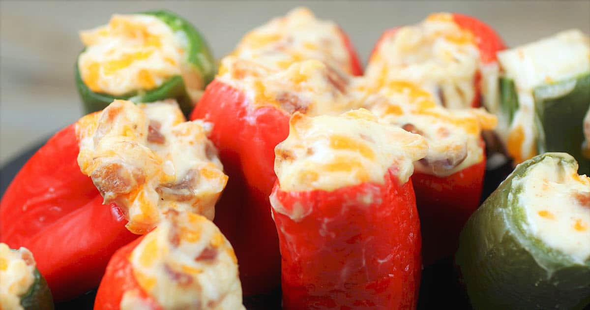 Cheesy Jalapeno Poppers | Bush Cooking