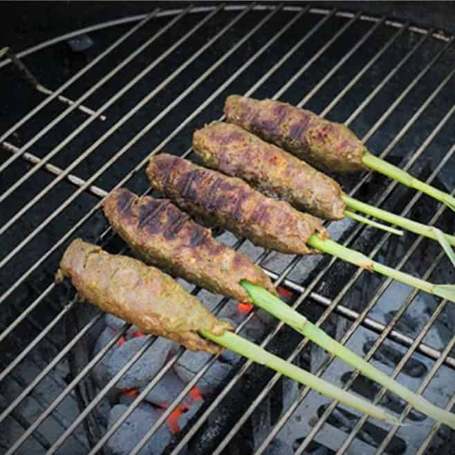 Grilled Lemongrass Beef | Bush Cooking