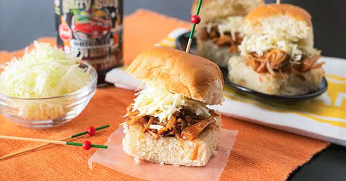 Pulled Jackfruit Slider | Bush Cooking